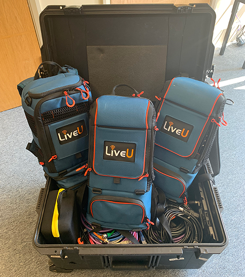 Hire a LiveU - LU800, LU600, LU300, LiveU Solo Encoders